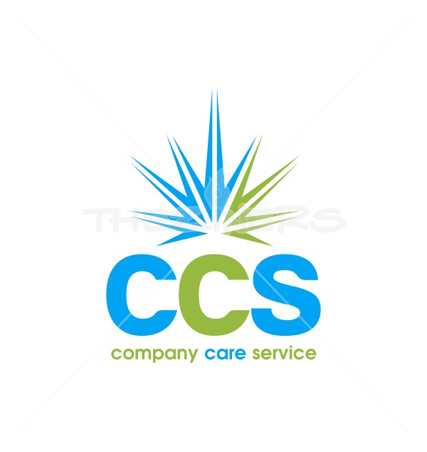 CCS Letter Sunshine Logo Template