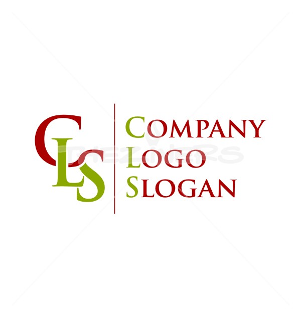 Letter CLS Business Typography Logo Template