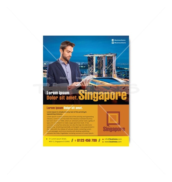 Attractive Design Multipurpose Front-Back Flyer Template